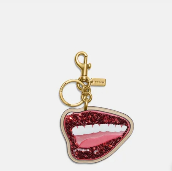 Coach | Accessories | Coach X Tom Wesselmann Lips Bag Charm Style Ca343 ...